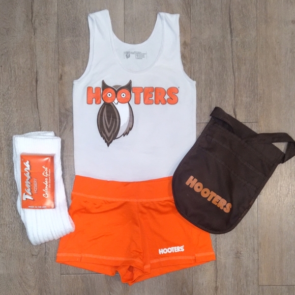 Hooters | Shorts | New Hooters Girl Full Uniform Set Wexpedited ...